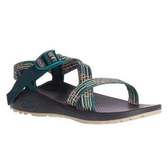 Chaco | Shoes | Chaco Z Cloud Strappy Hiking Sandals Shwink Pine Green ...